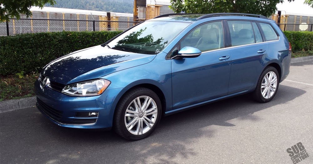 Review: 2015 Volkswagen Golf SportWagen TDI SE | Subcompact Culture ...