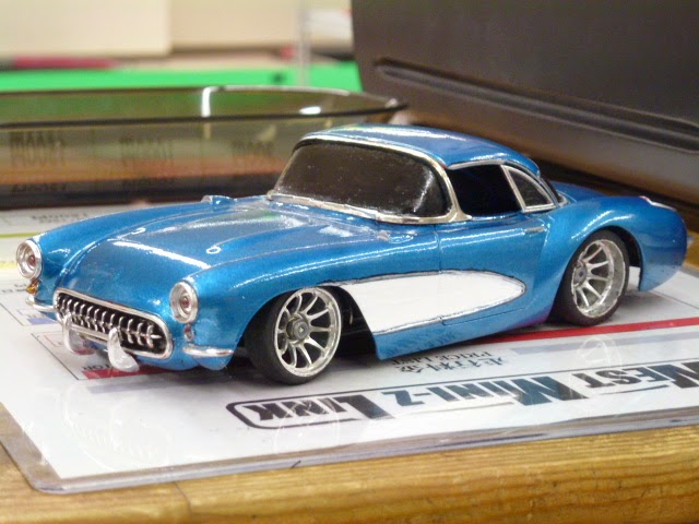 KYOSHOSAN: Custom Mini-Z 60 Corvette Blue
