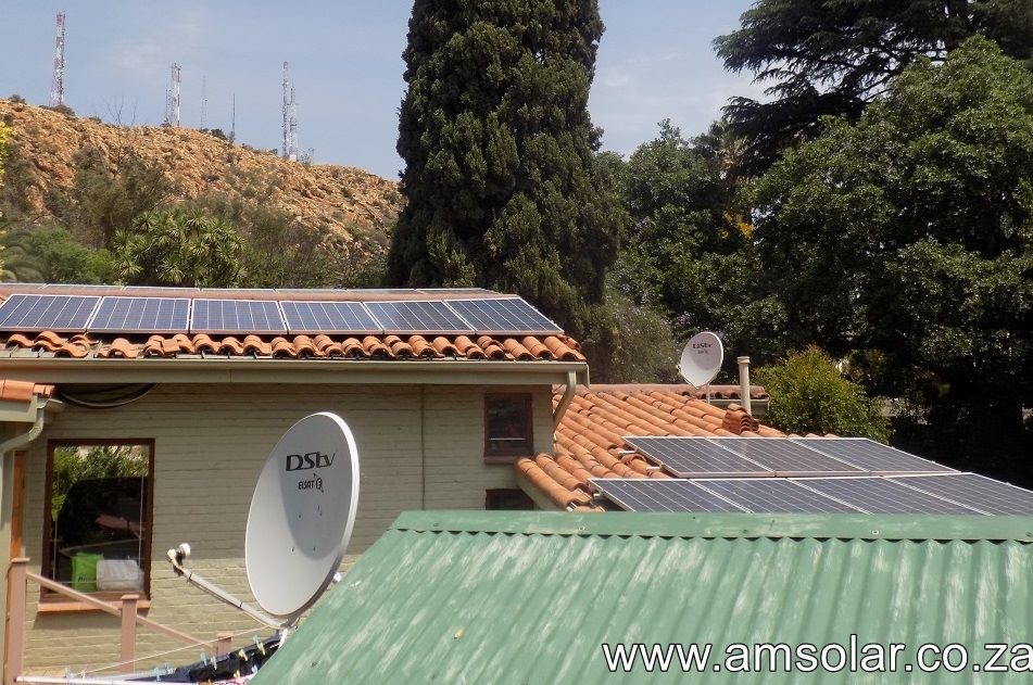 AM Solar - Projects: Large Solar Battery System for Home in Bedfordview