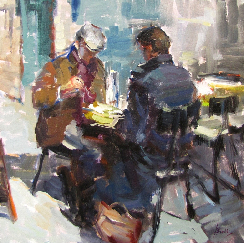 Barbara Flowers | En plein air /Figurative painter | Tutt'Art ...