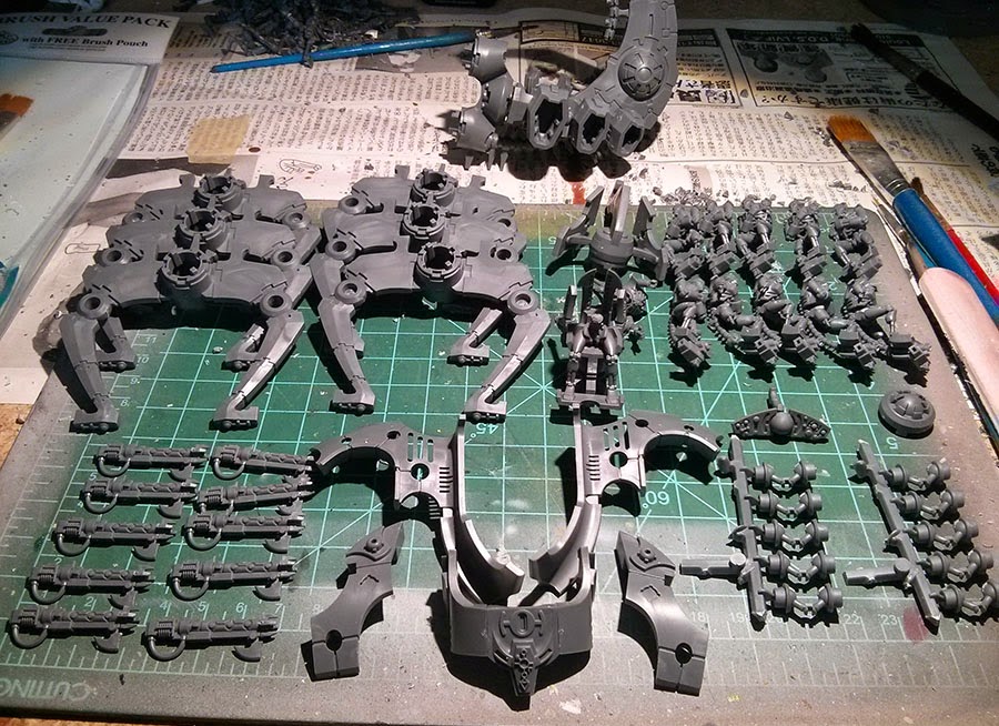 The Hammer of Wrath: WIP: Necron Army - Part 4: The Ghost Ark