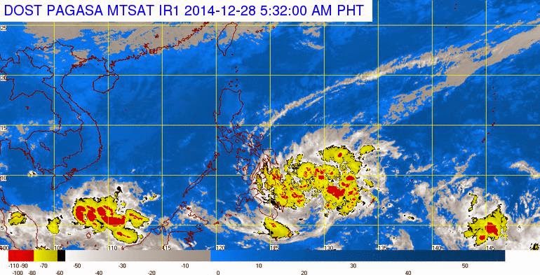 PAGASA releases 'Bagyong Seniang' weather update (December 28, 2014)