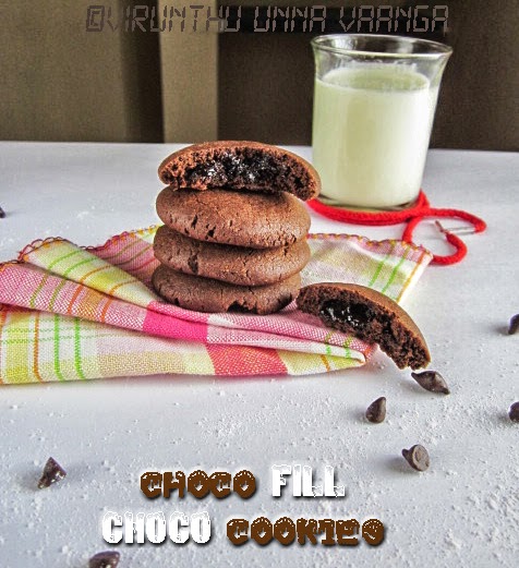 VIRUNTHU UNNA VAANGA: CHOCO FILL CHOCO COOKIES