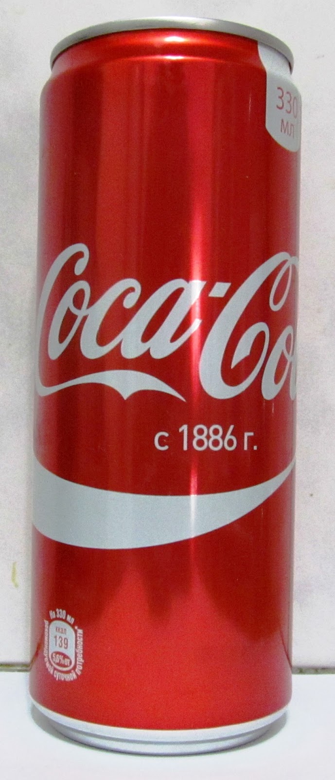 LATAS Y BOTELLAS COLECCIÓN: LATA COCA COLA 330ML , C 1886 R. ORIGEN ...