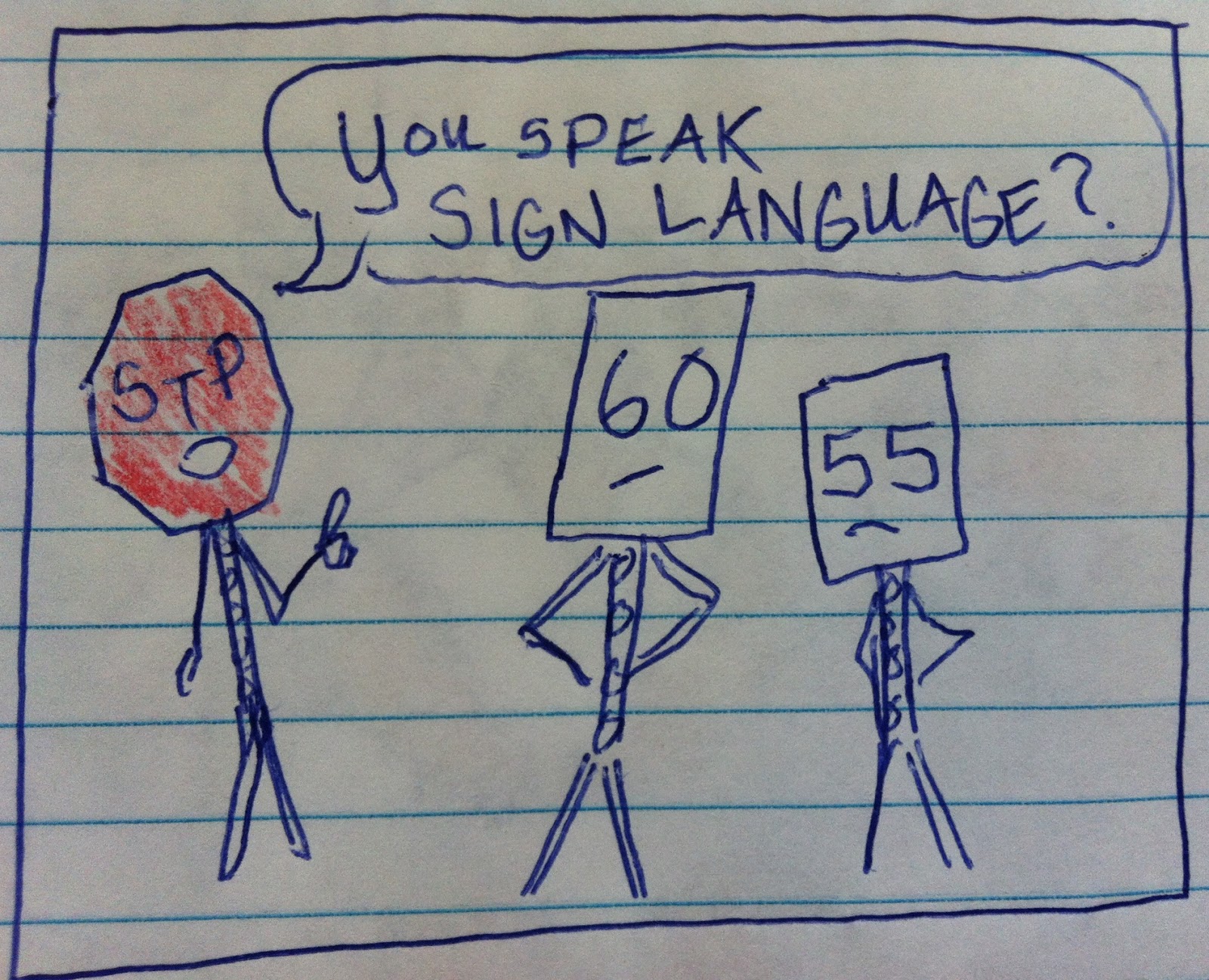 Sign Language Comic | You Know, Funny