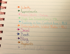 Creative Codex: Back to School: Chooing an Agenda and Color Coding Life