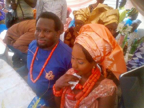 Photos: Comedian Dan D' Humurous weds radio presenter girlfriend