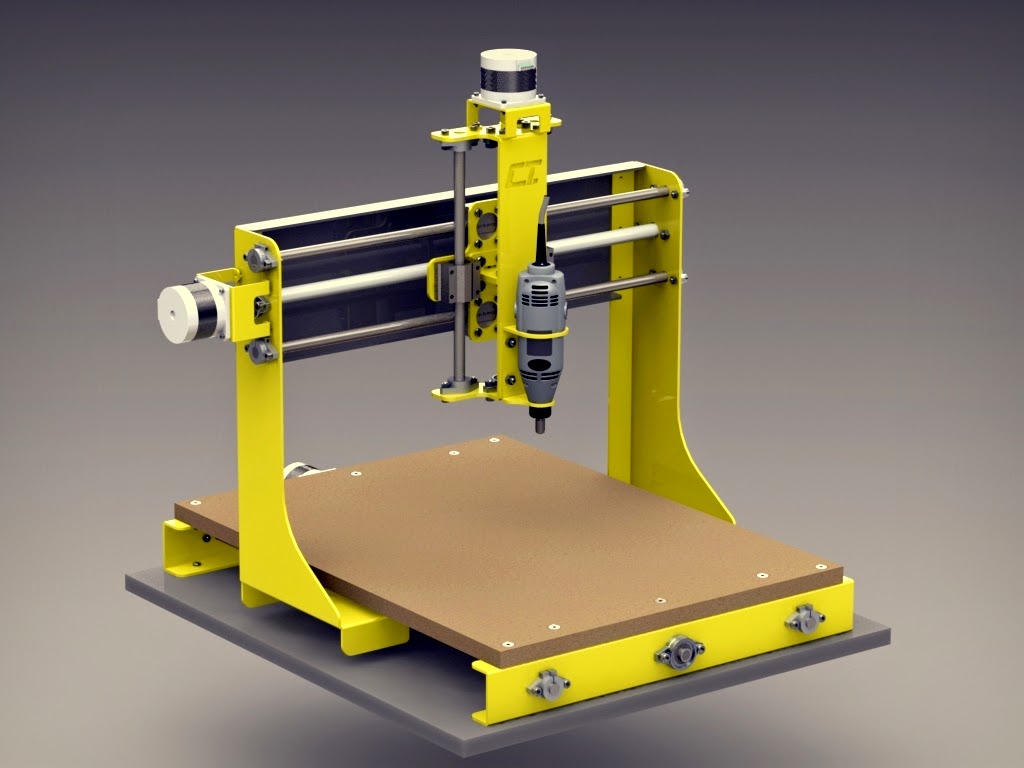 eDocs Mecatrónica: Planos 3D - CNC Router Machine - SolidWorks 2013