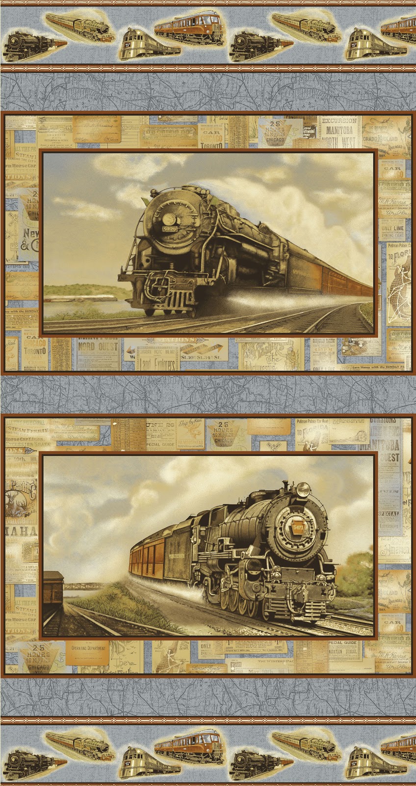 Sew in Love {with Fabric}: Locomotion!