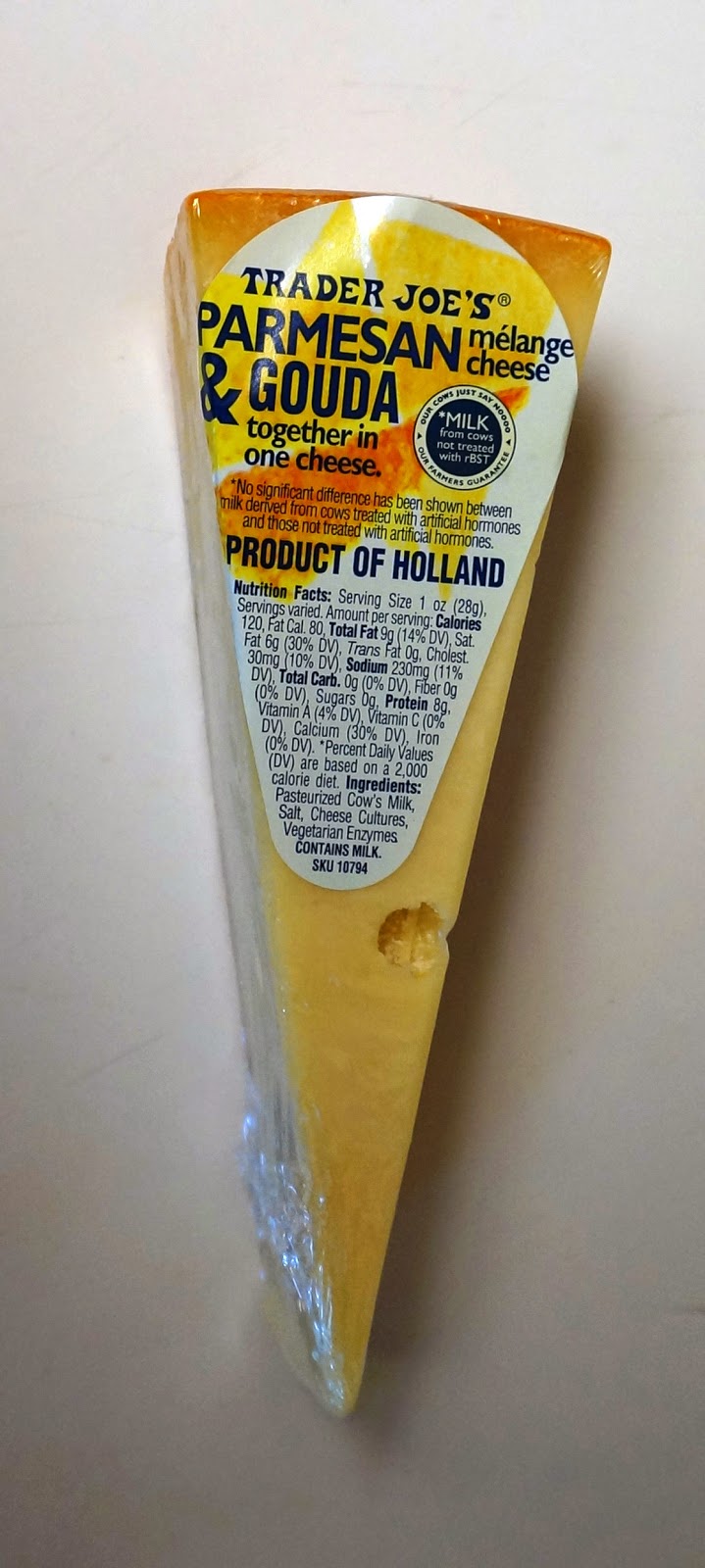 Exploring Trader Joes Trader Joes Parmesan And Gouda Melange Cheese