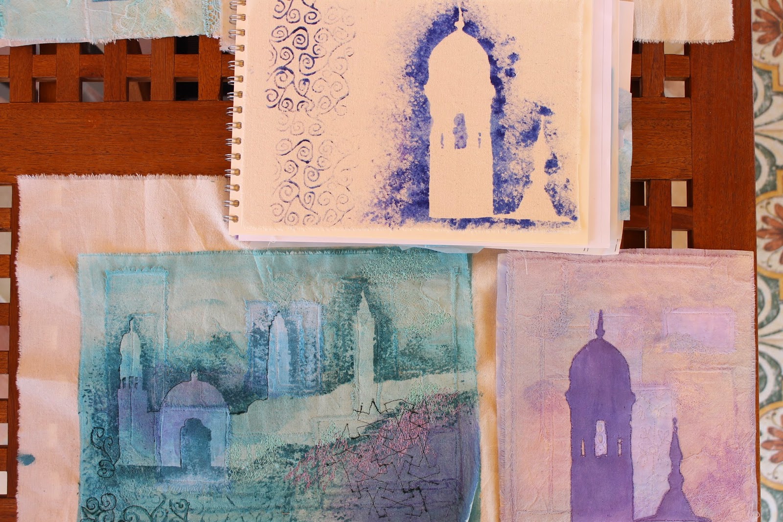 Wendy Dolan - Stitched Textile Art