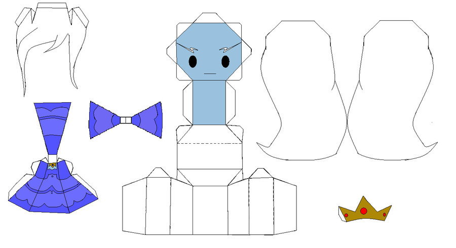 Manualidades con papel: Papercrafts Hora de Aventura parte 4