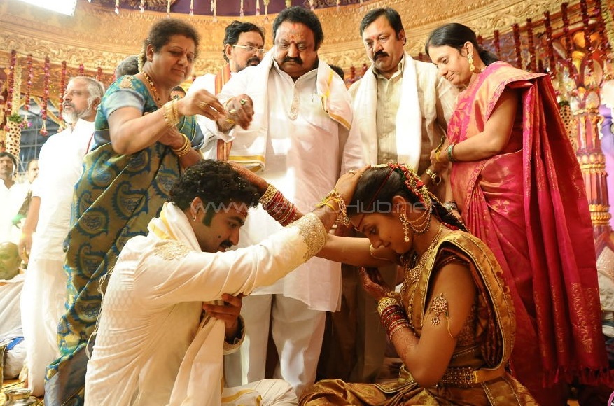 Hanging with the life: Jr NTR - Laxmi Pranathi Marriage Gallery