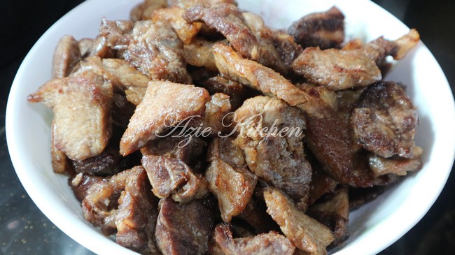 Daging Dendeng Yang Sedap - Azie Kitchen