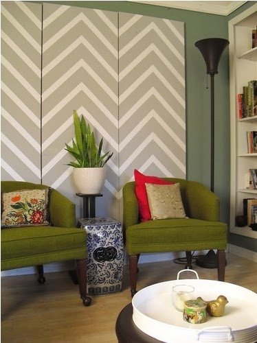 Laura Orr Interiors: Chevron Crush