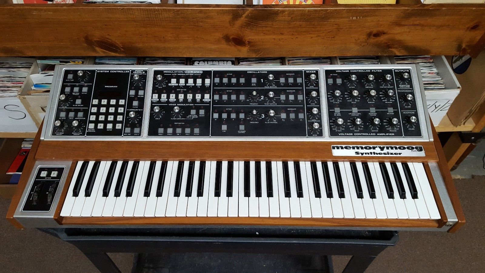 MATRIXSYNTH: Moog Memorymoog Plus Vintage Analog Synth SN 3211 with ...