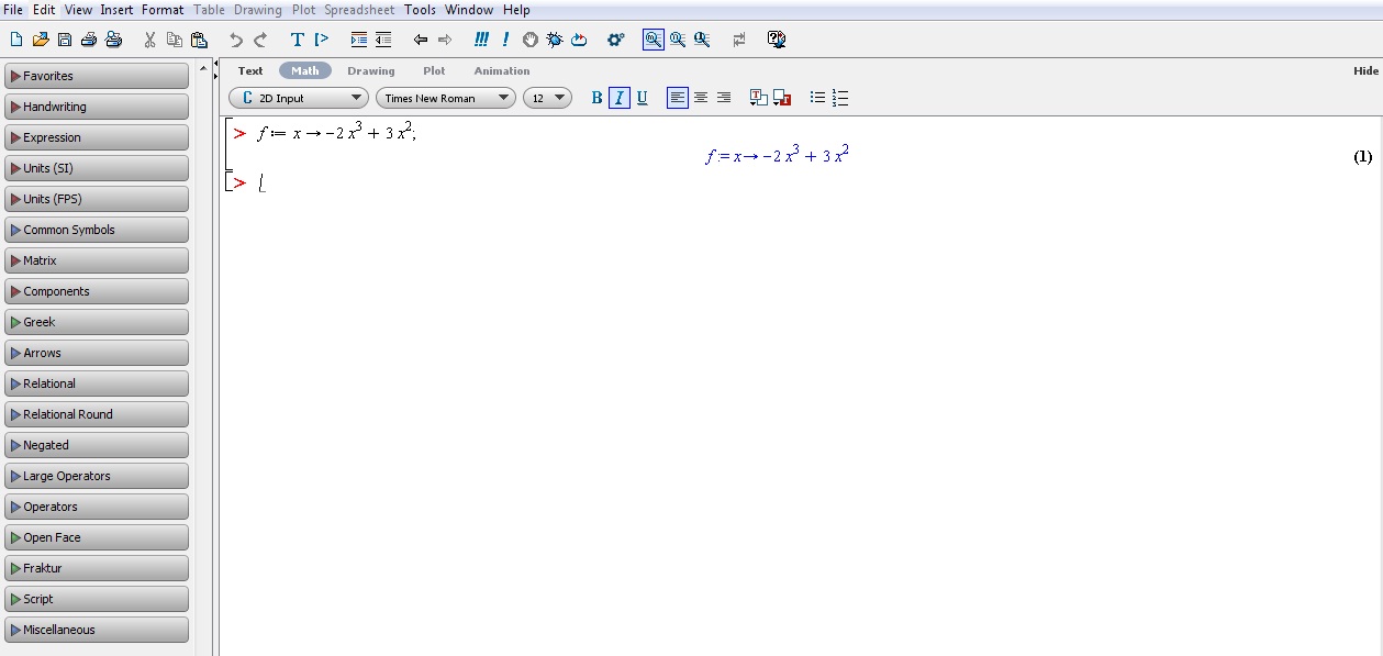 Mahendra Septiawan: Penggunaan Software Maple 13