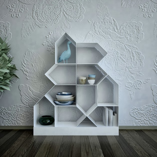 Desain Rak Dinding Modular Magnetik | Desain Rumah Modern Minimalis