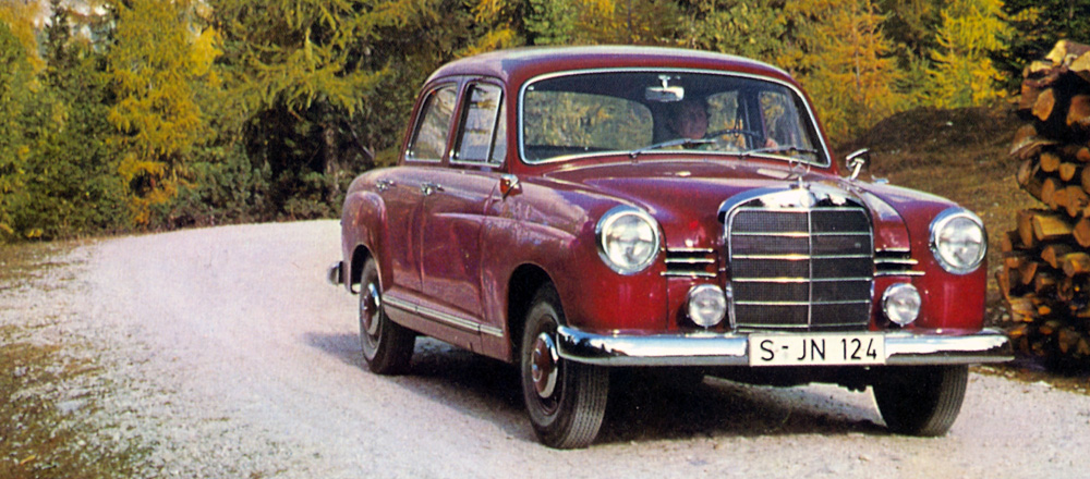 Belinfante-Indian-motorcycles: 1959 Mercedes Benz 190D Ponton for sale