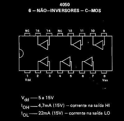 Eco Eletro Eletrônica.: CI 4050 CMOS