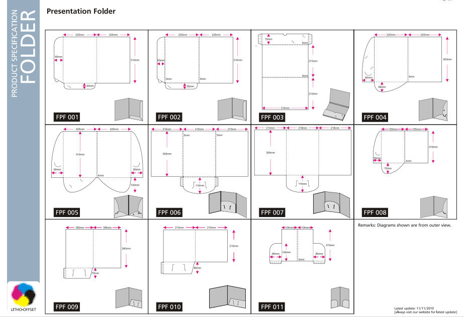 We do design and printing : Corporate Folder