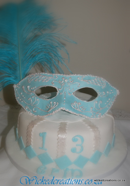 Wicked Creations: Mask Cake