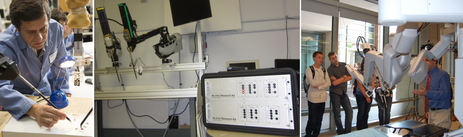 High-end surgical robotics research with the DVRK