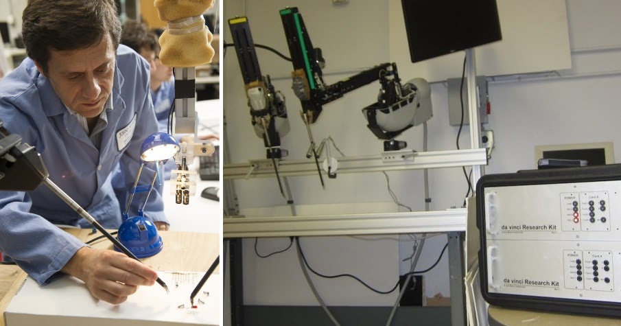 High-end surgical robotics research with the DVRK