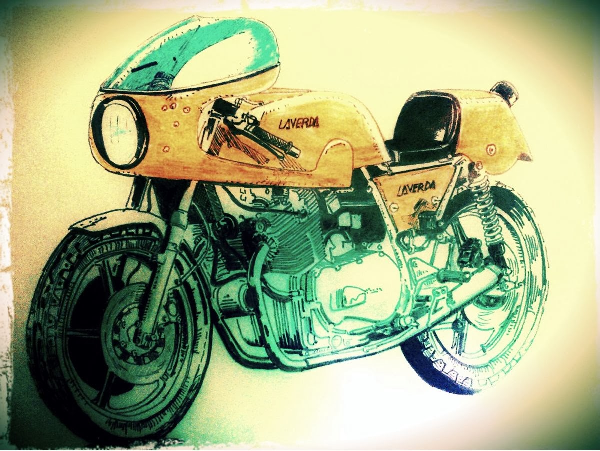 Motorcycle Art - RocketGarage - Cafe Racer Magazine