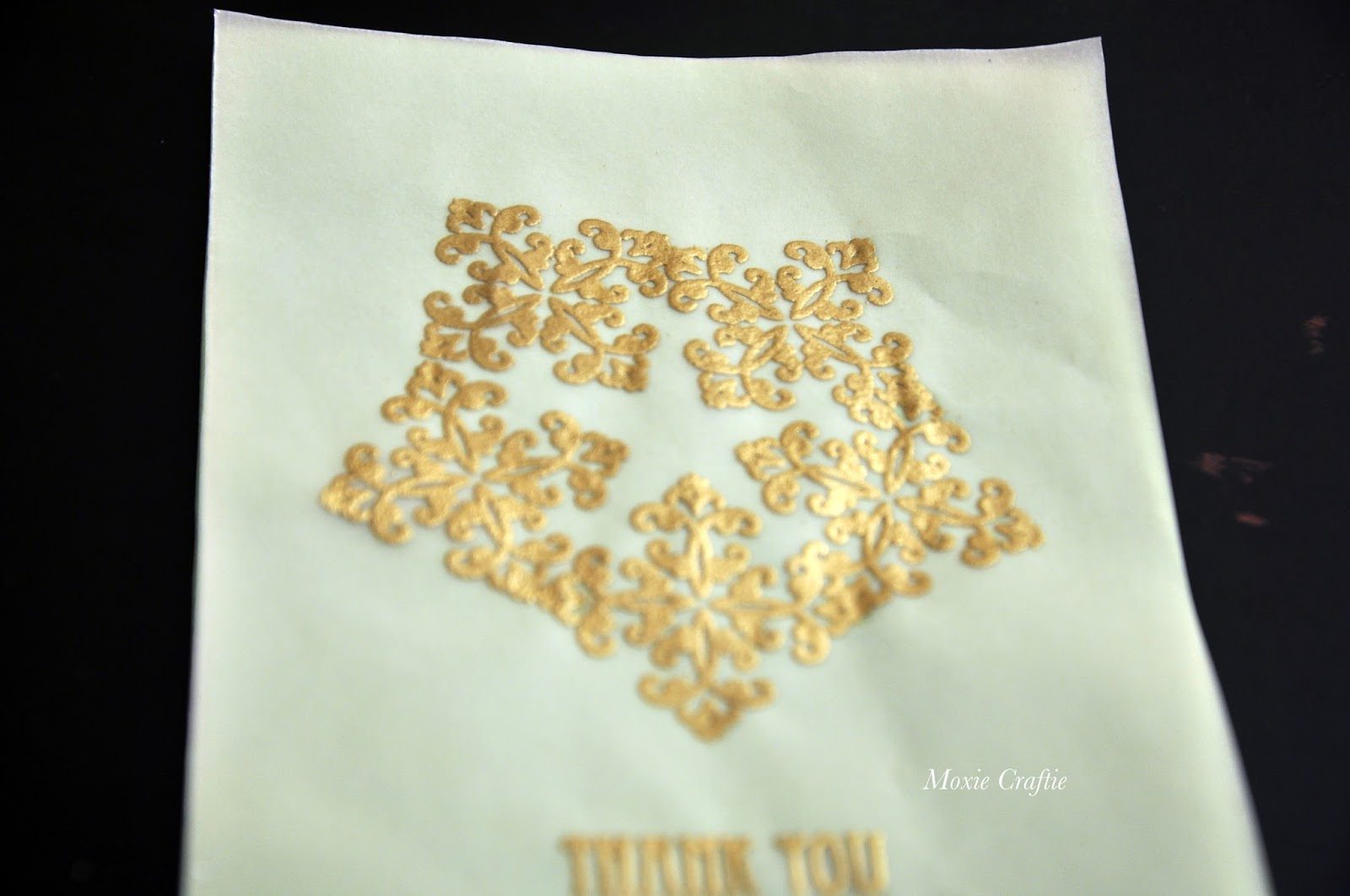 Moxie Craftie: Embossed Pattern