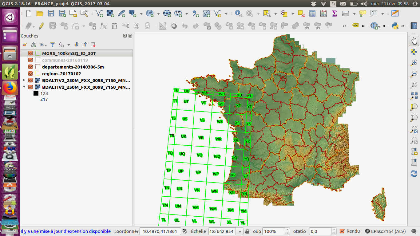 Bota et Phyto' so Flo: Transformer des coordonnées UTM