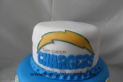 Beryl's Cakes: San Diego Chargers Cake