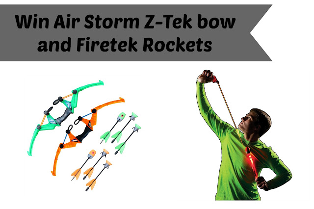 Win Air Storm Z-Tek bow and Firetek Rockets - MUMMY TO THE MAX