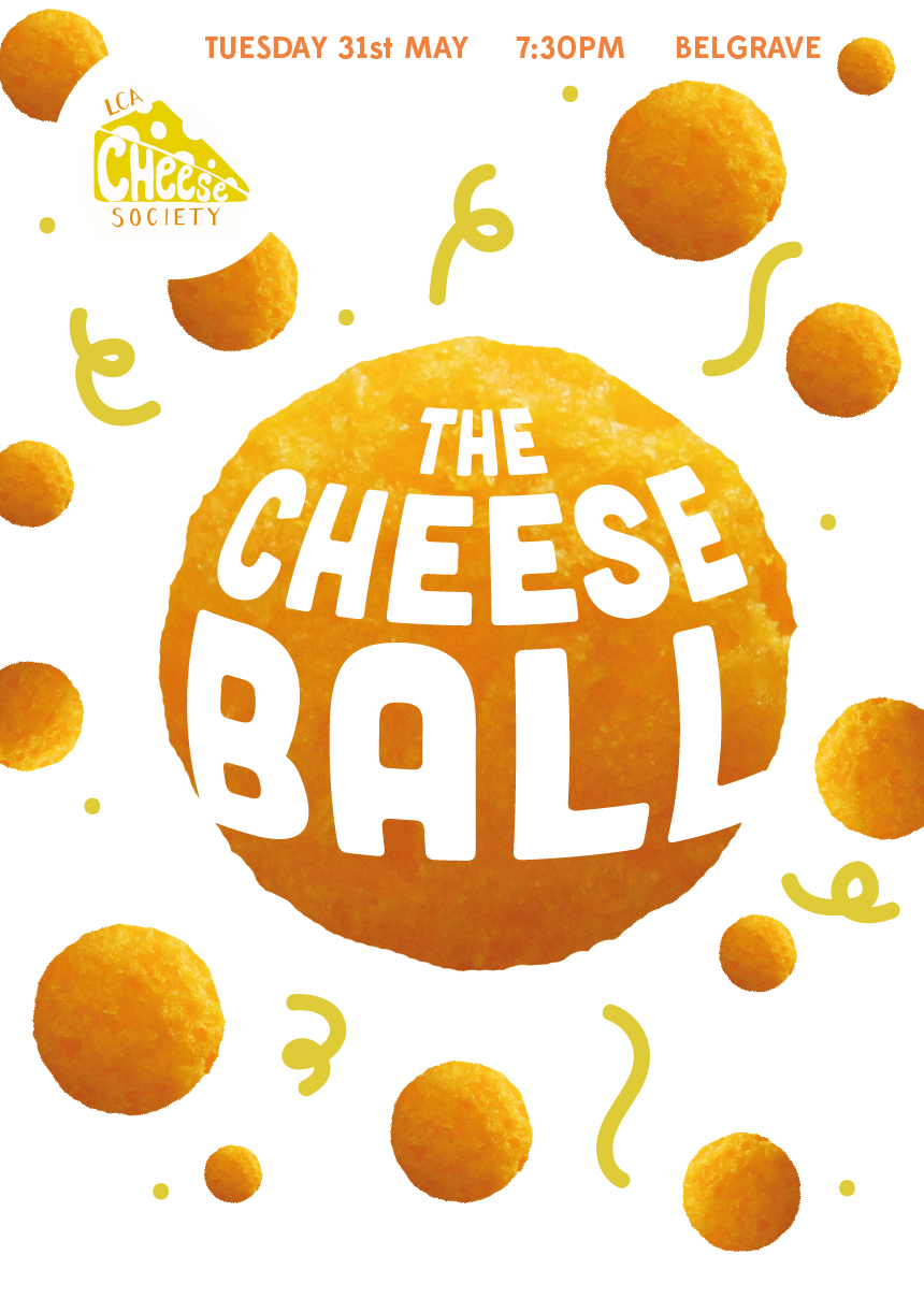 Extended Practice: Cheese Society- The Cheese Ball Poster
