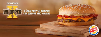Around the World: Burger King Brazil Offers Extra Cheesy X-Whopper