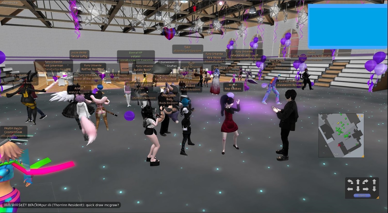 Second Life Newser: Urban Furry's "Furry Prom"