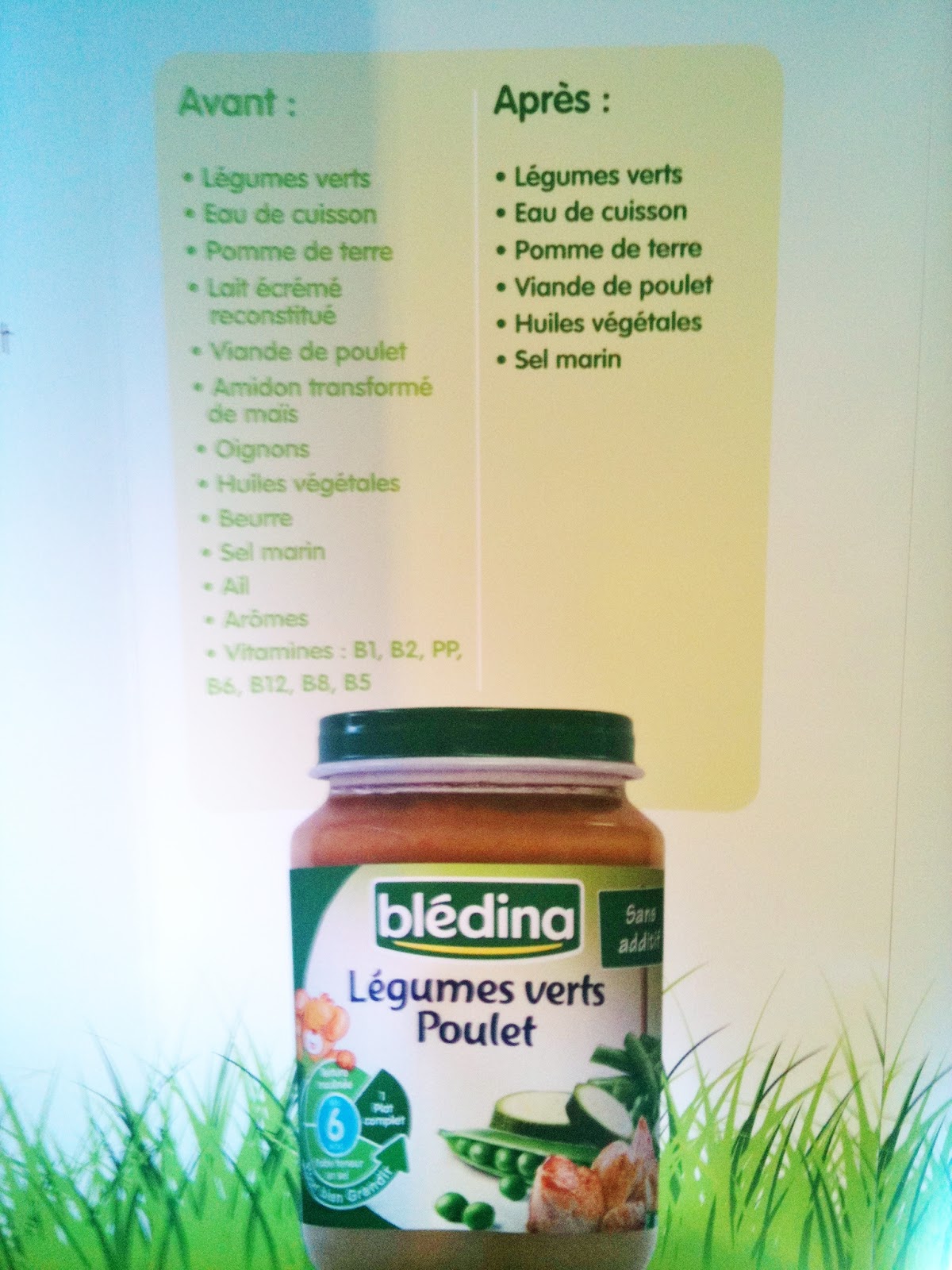 Ces doux moments: Les nouveaux petits pots Bledina : des efforts et du ...