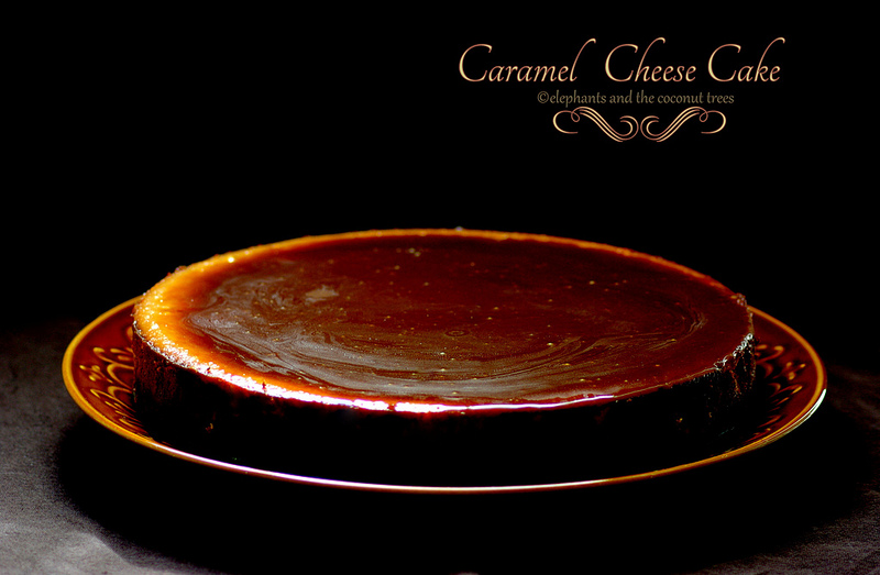 Cook like Priya: Caramel Cheese Cake ~ Chit Chat with Meena Kumar