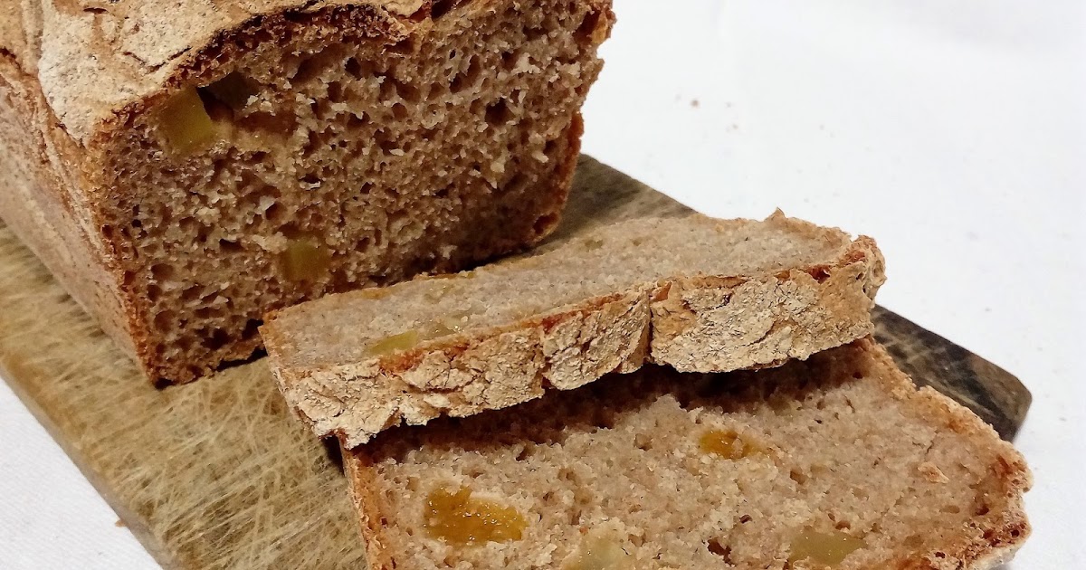 SenzaPanna: Pane di segale con canditi. La ricetta del lunedì.