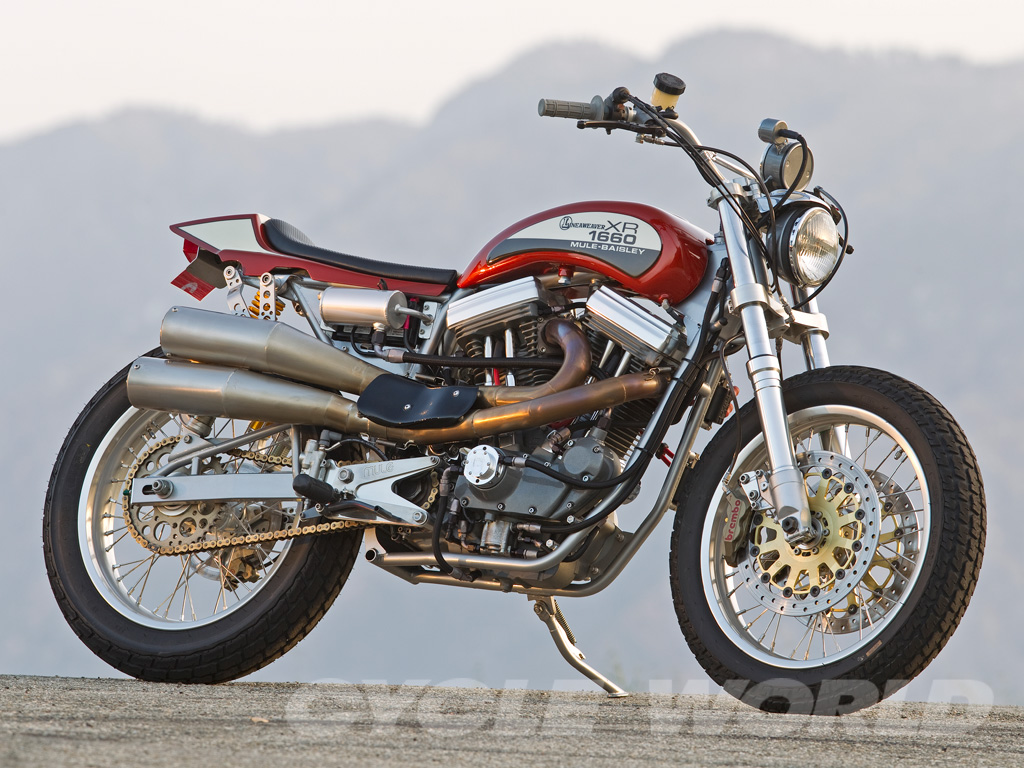 Racing Cafè: Mule Motorcycles XR 1660 Street Tracker "The Punisher"