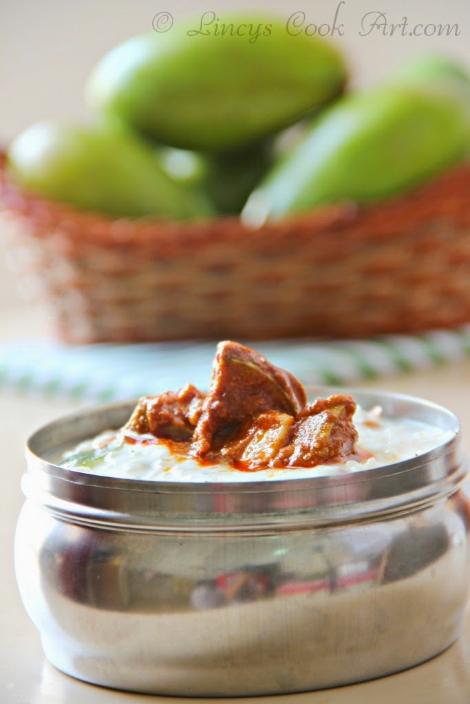 Avakaya Pickle/ Andhra Raw Mango Pickle ~ Lincy's Cook Art