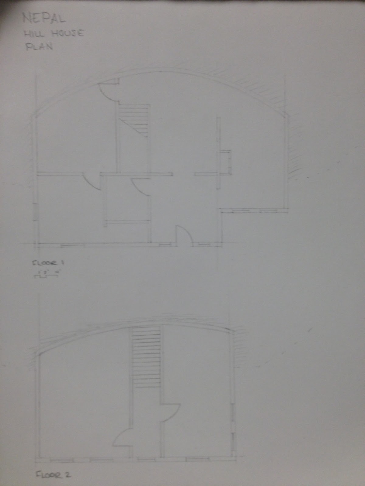 Design Process Blog: Hill house floor plans