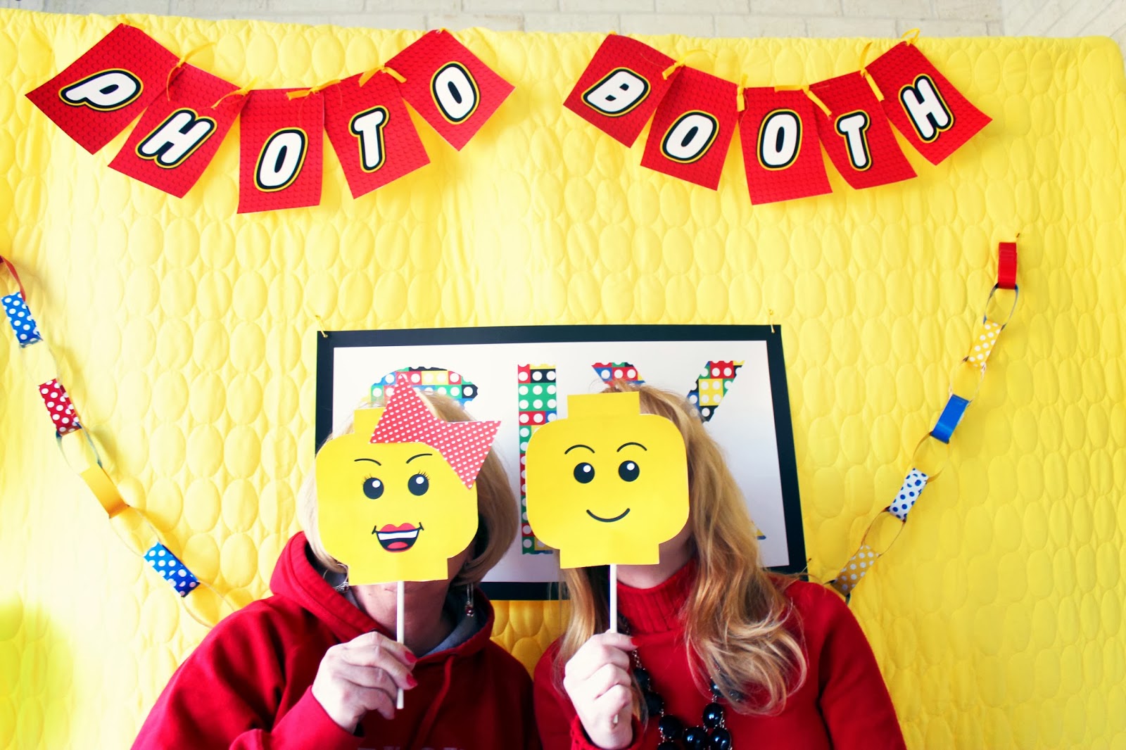 Choosing Joy Today: Lego photo booth