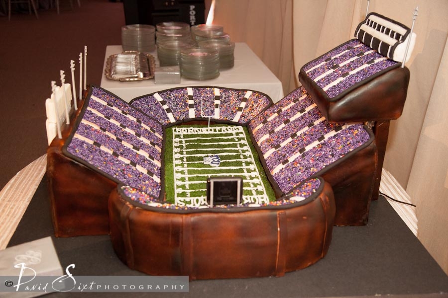 Alamo Sweets. LLC: TCU Stadium Groom's Cake - 300 Servings