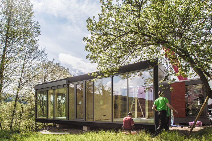 Modern German Modular Buildings - Prefab Homes and Offices : Prefab ...