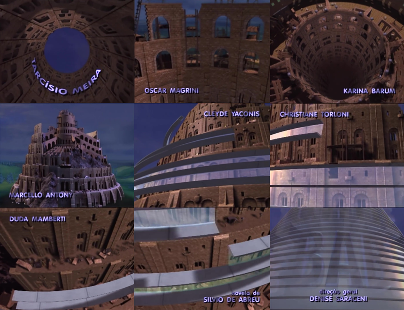 TORRE DE BABEL (ABERTURA E FICHA TÉCNICA) - MUNDO NOVELAS
