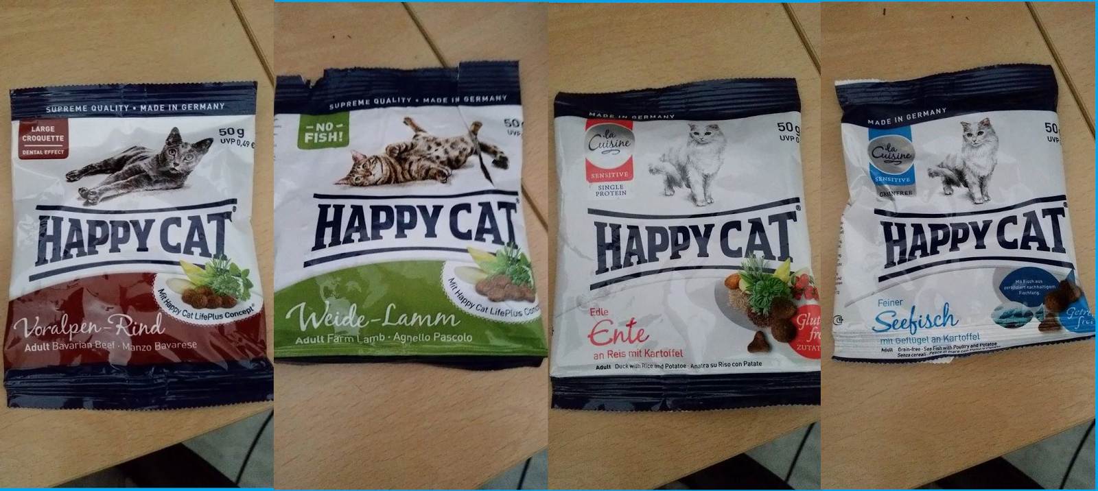 Mandy's Produkttests: Happy Cat Katzenfutter