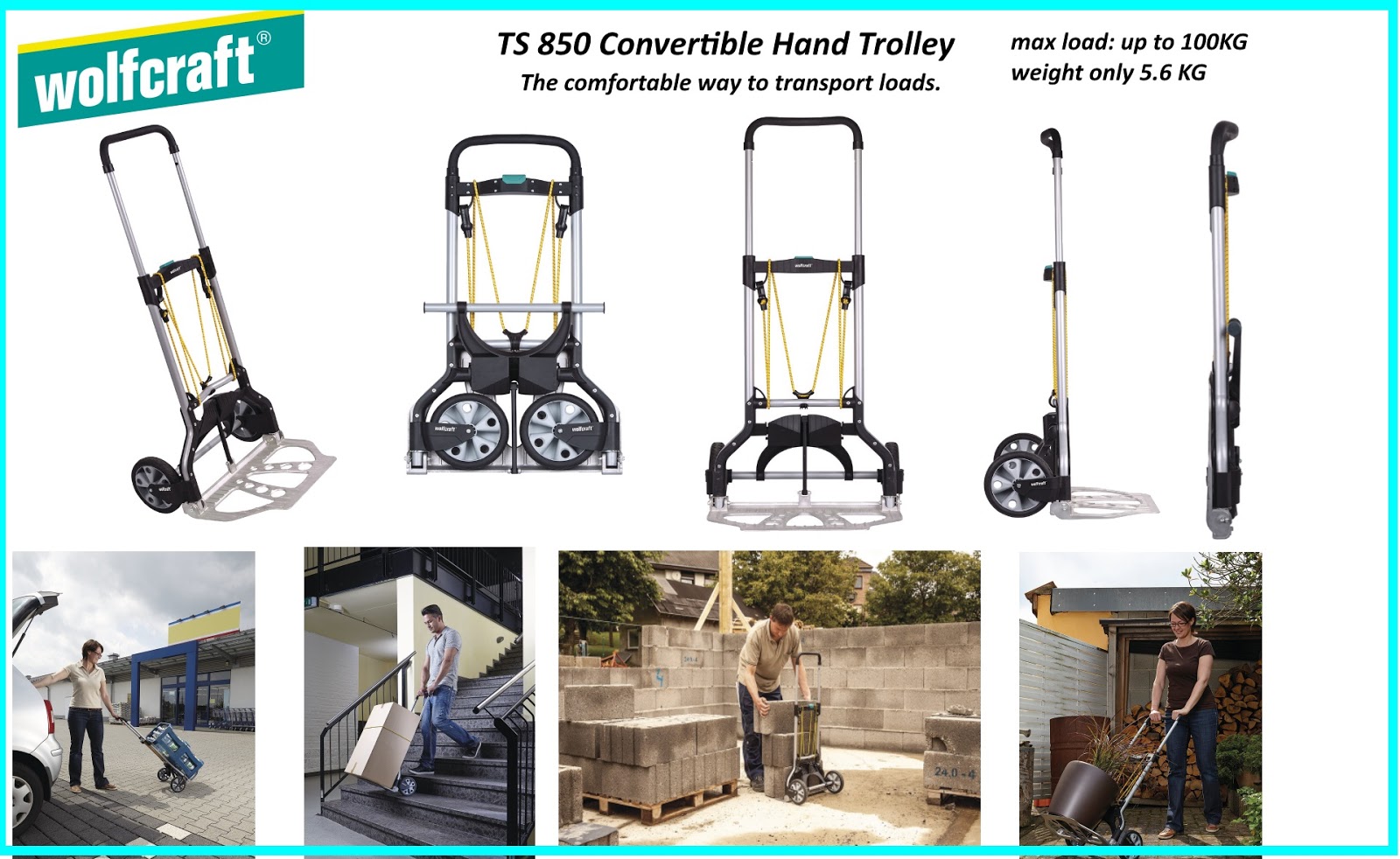 SKL DIY Uptown: Wolfcraft TS850 Compact Hand Trolley Max load up to ...