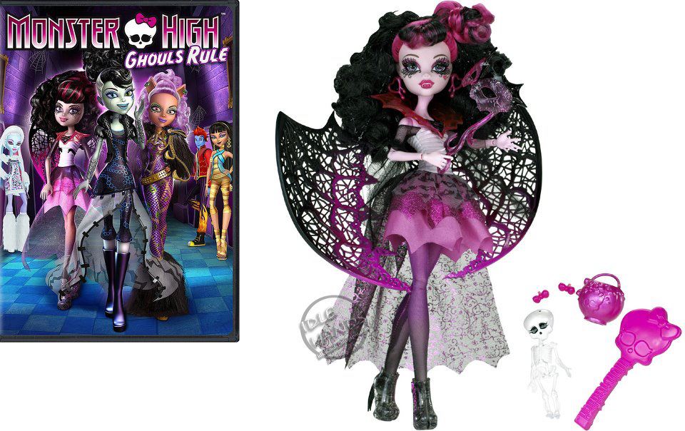 MONSTER HIGH VIDA: pelicula moster high ghouls rule