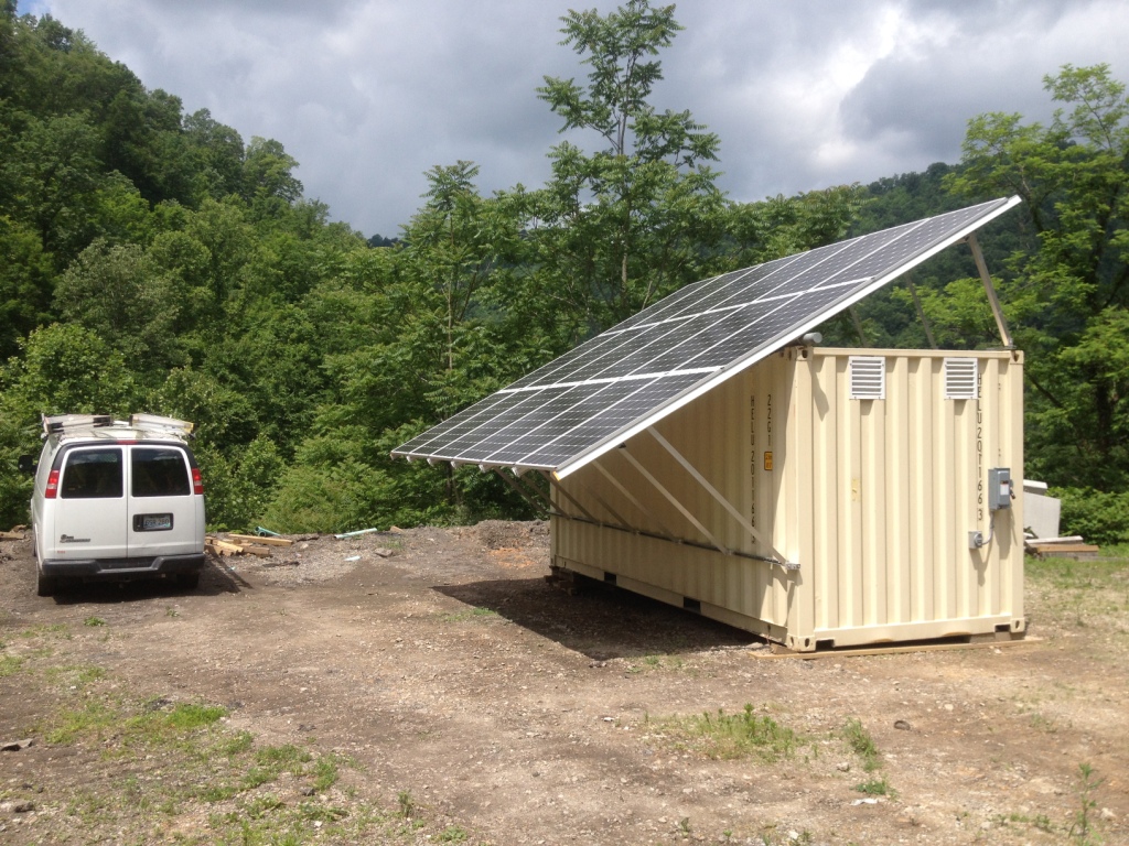 Green Collar Living in the Mountain State: Sea Container as Off-grid ...